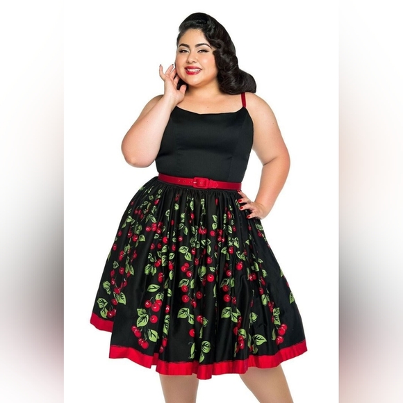 Pinup Couture | Dresses | Pinup Girl Clothing Jenny Cherry Dress 2xl ...